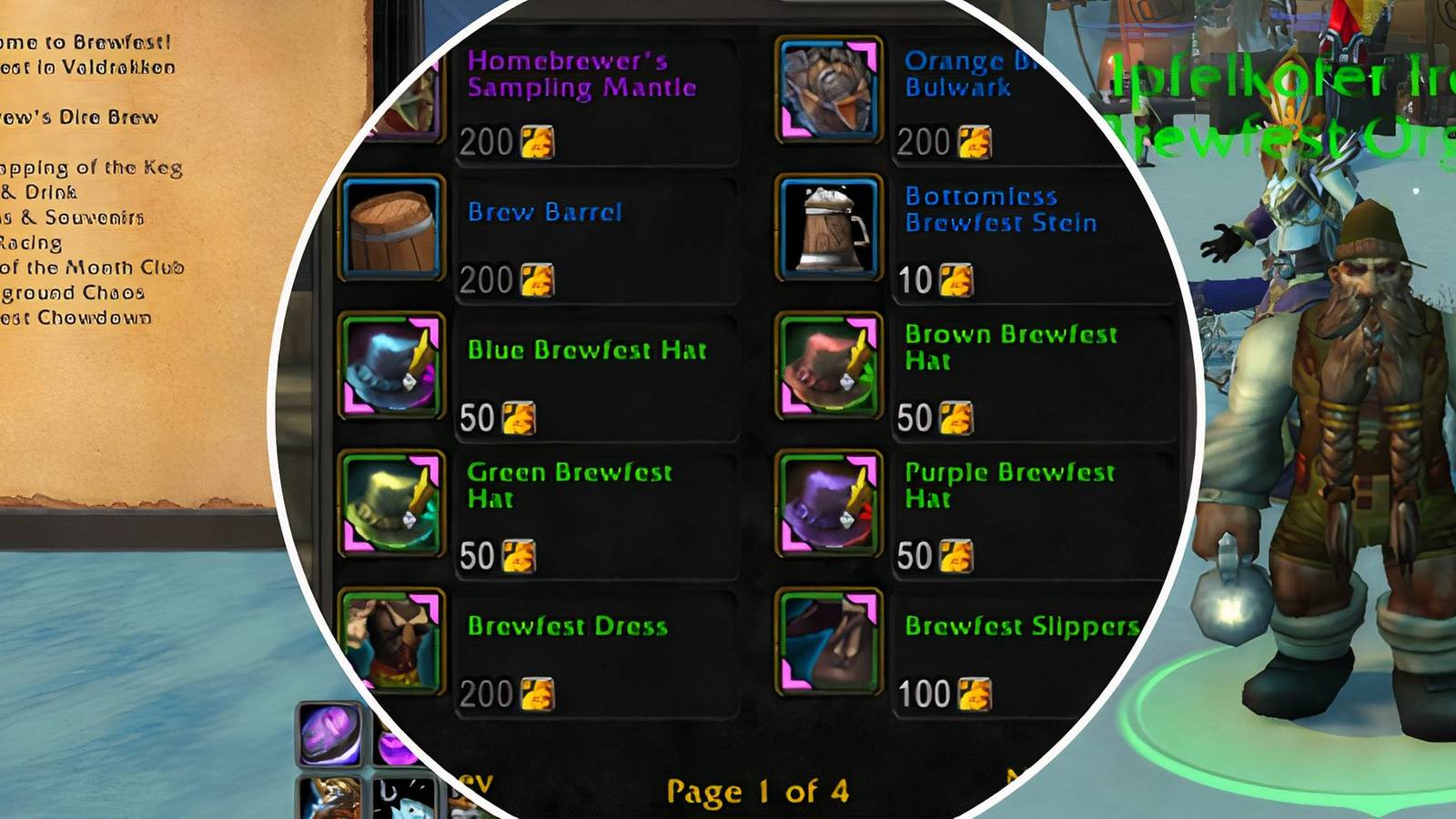 World of Warcraft The War Within: Complete Guide to Brewfest (& Its ...