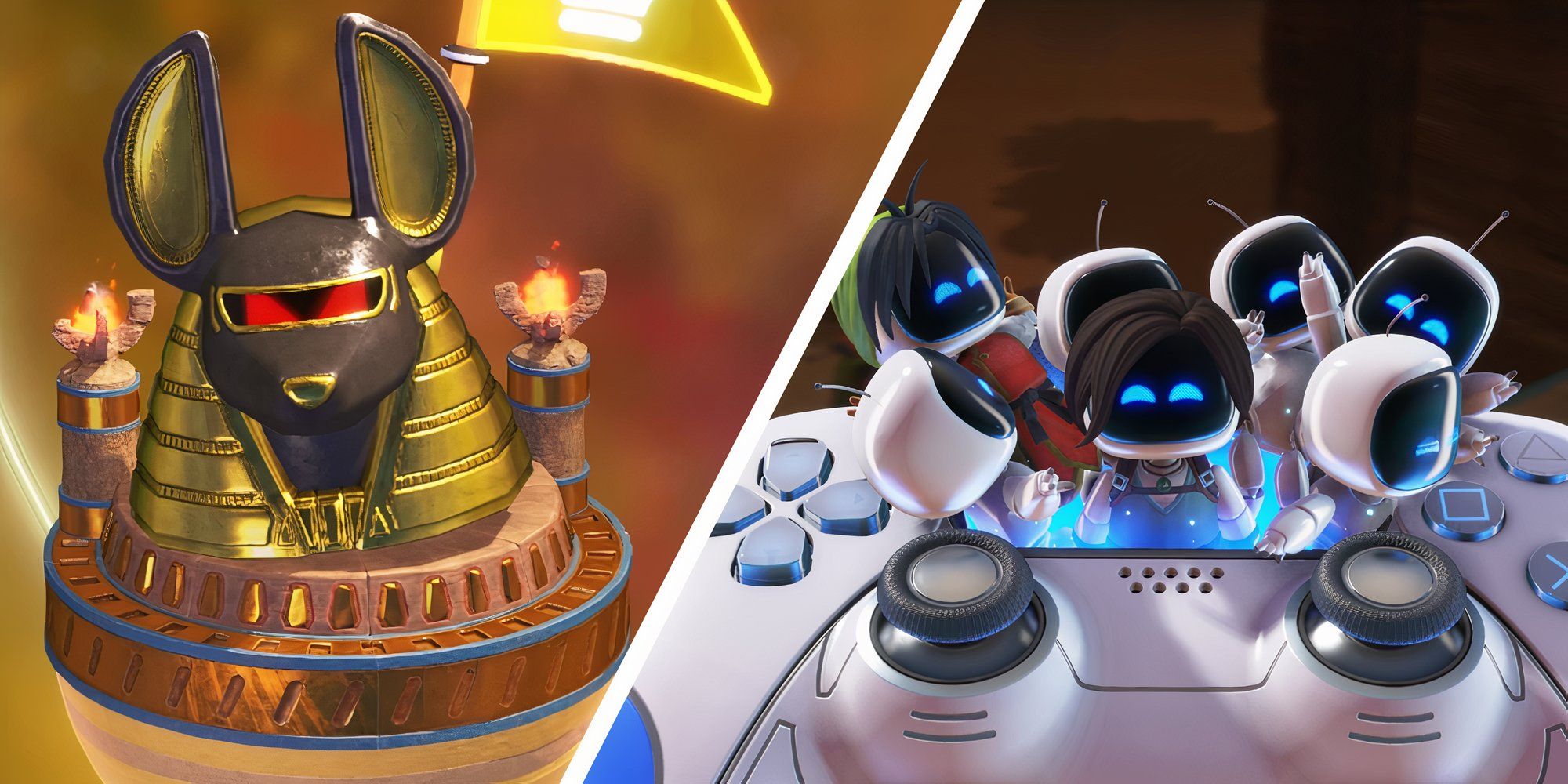 Astro Bot: All Bot Locations in Hieroglitch Pyramid