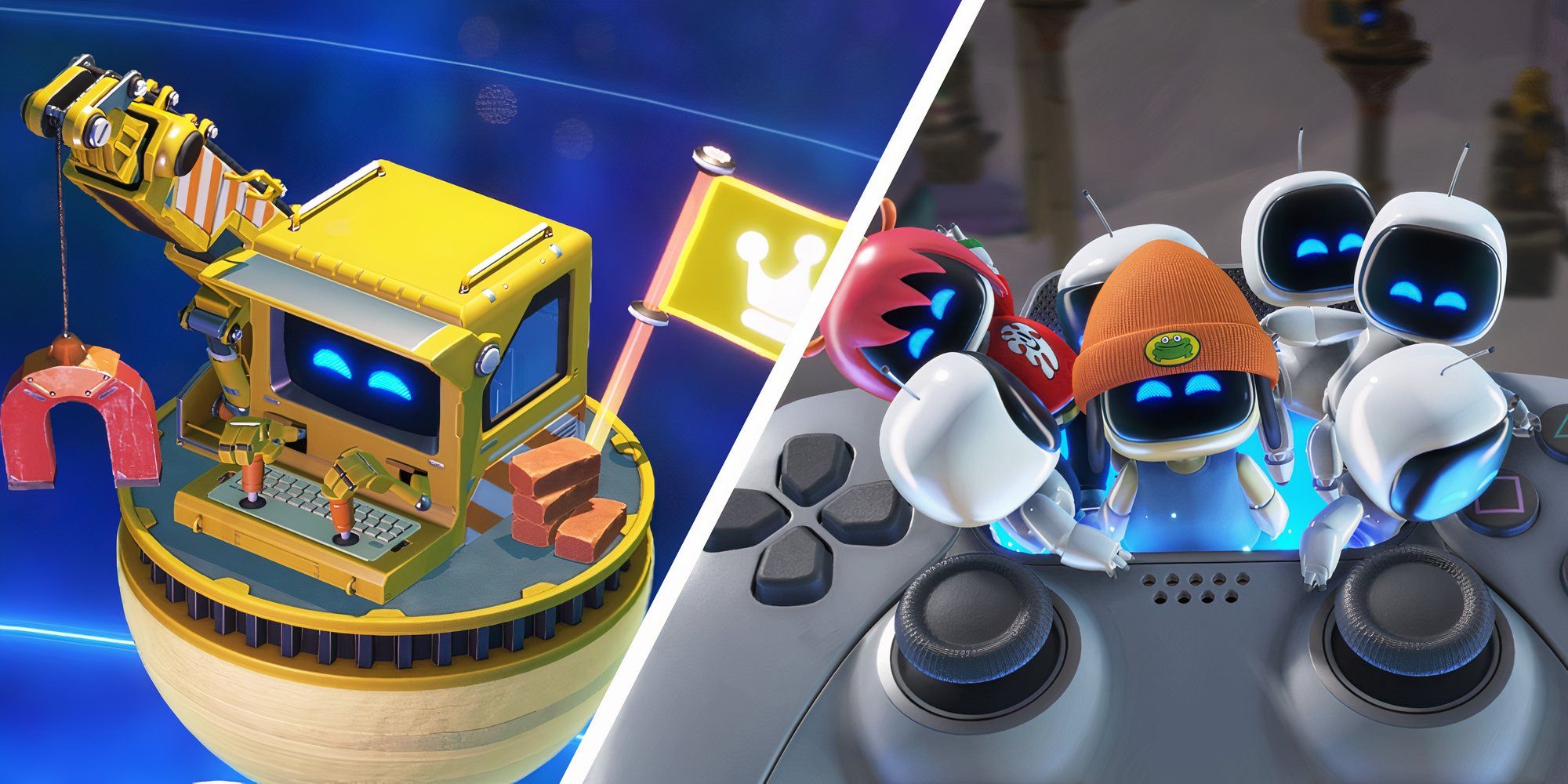Astro Bot: All Bot Locations in Construction Derby
