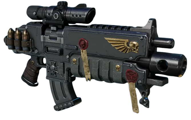 Bolt Rifle (Gathalamor Crusade with Grenade Launcher) | Space Marine 2 ...