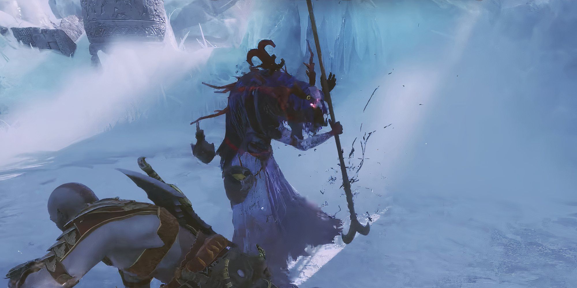 Unlockable Raven Keeper Boss Fight in God of War: Ragnarok