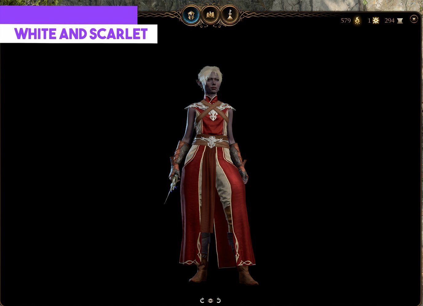 White and Scarlet Dye | Baldur's Gate 3 | Hardcore Gamer