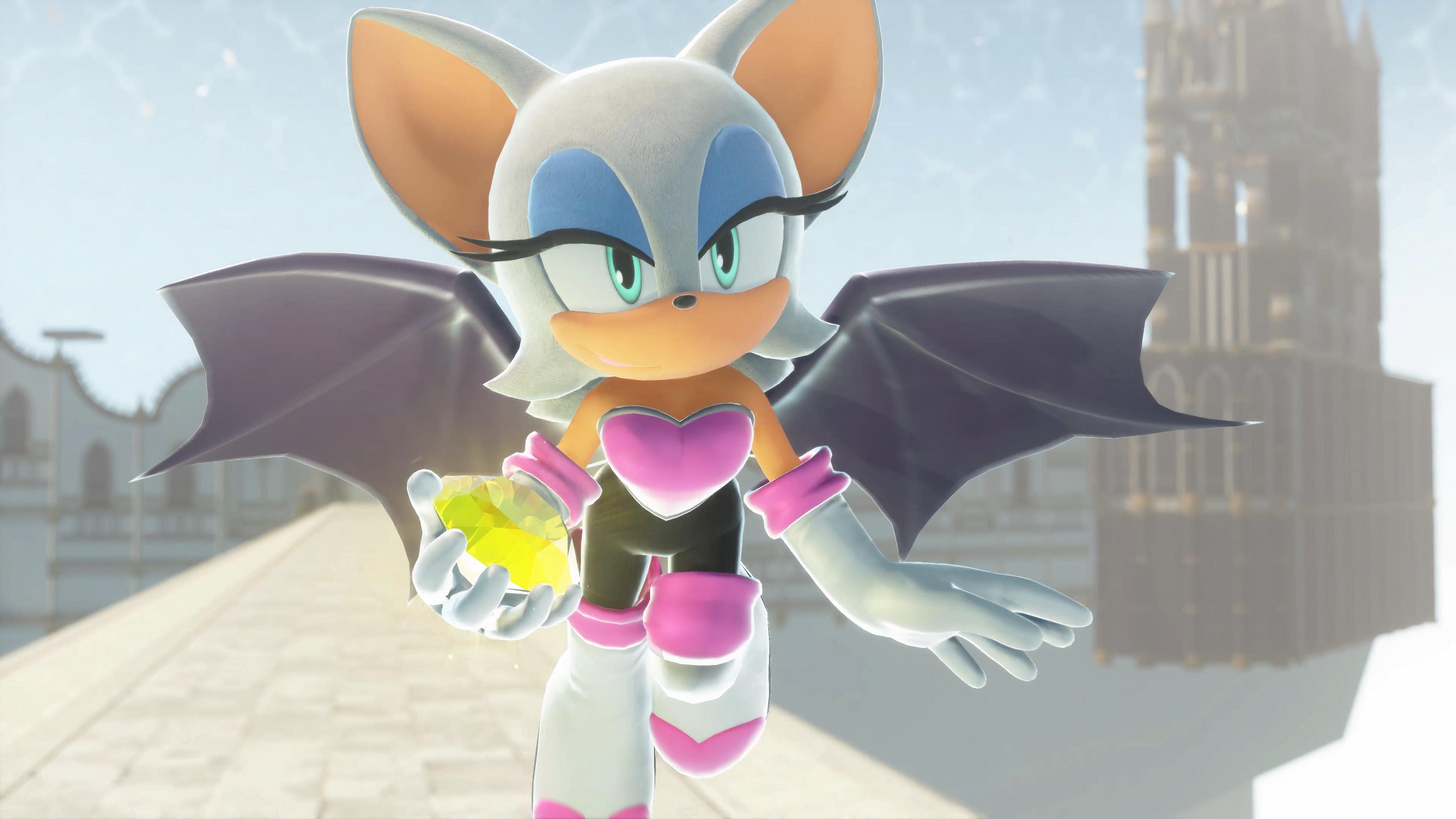 Rouge The Bat And Shadow Sonic X In Honor Of Sonic X Shadow