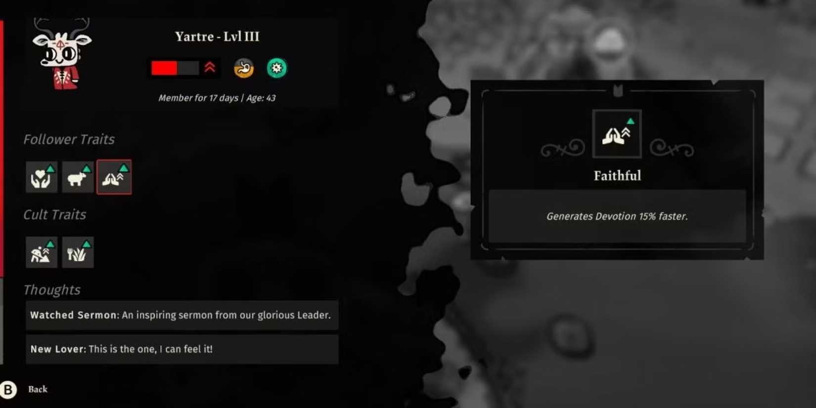 Best Follower Traits in Cult of the Lamb