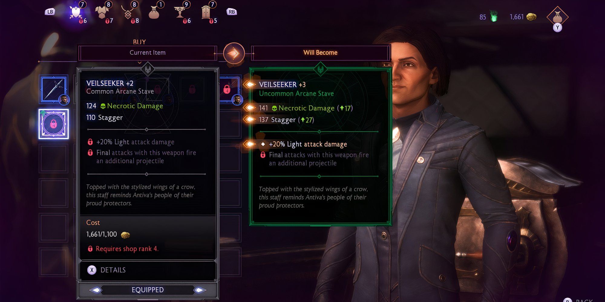 Dragon Age: The Veilguard – How to Upgrade Equipment