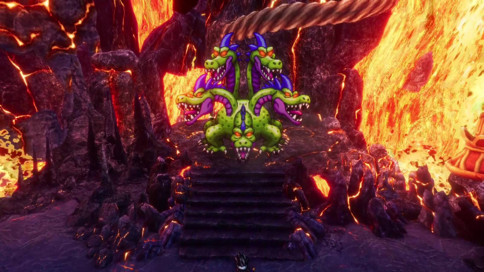 Dragon Quest III HD-2D Remake - Orochi Boss Fight (Part 1)