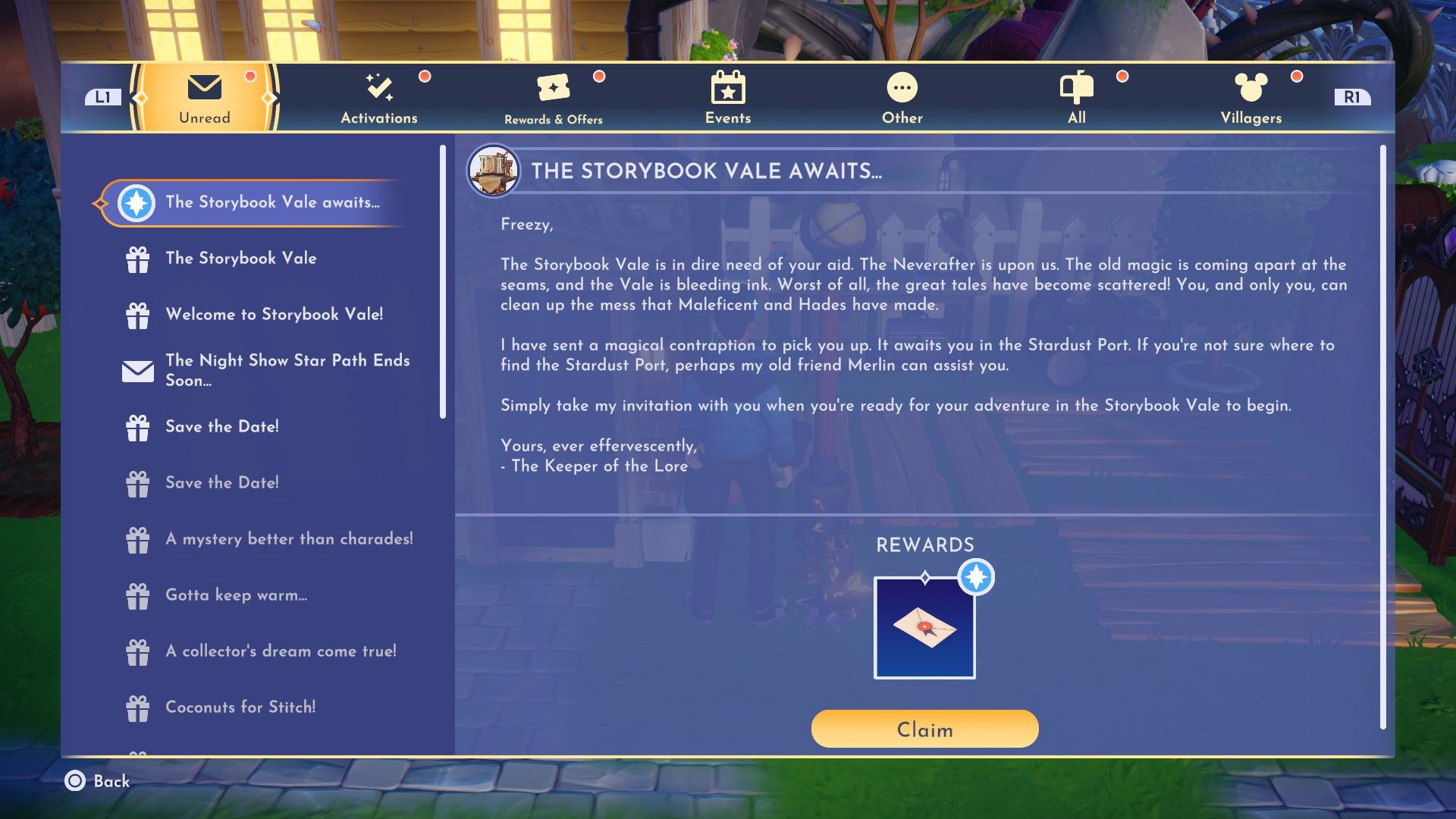 Where to Find Storybook Vale in Disney Dreamlight Valley
