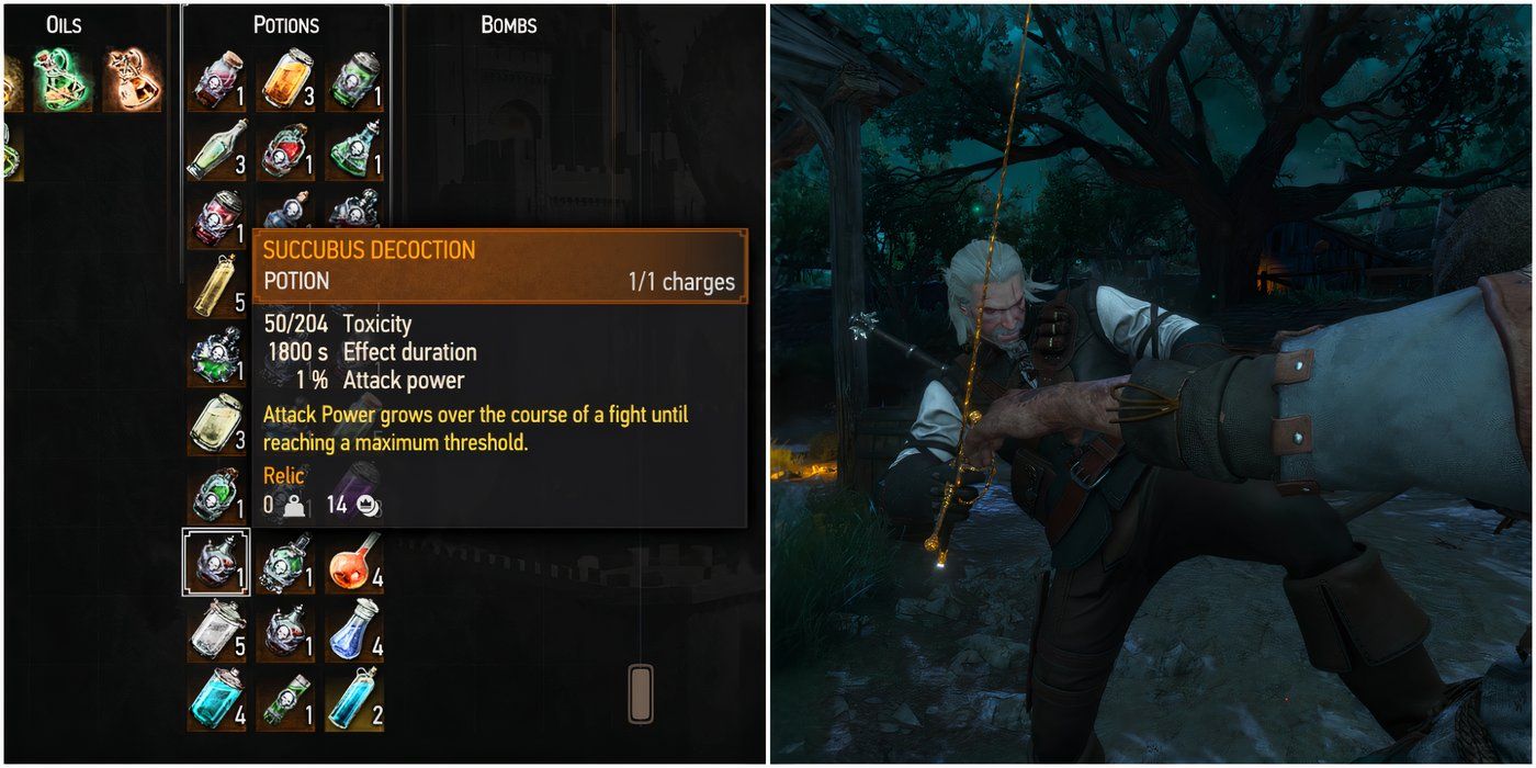 Essential Potions in The Witcher 3: Wild Hunt