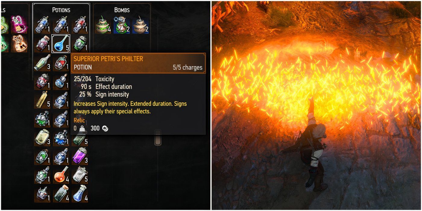 Essential Potions in The Witcher 3: Wild Hunt