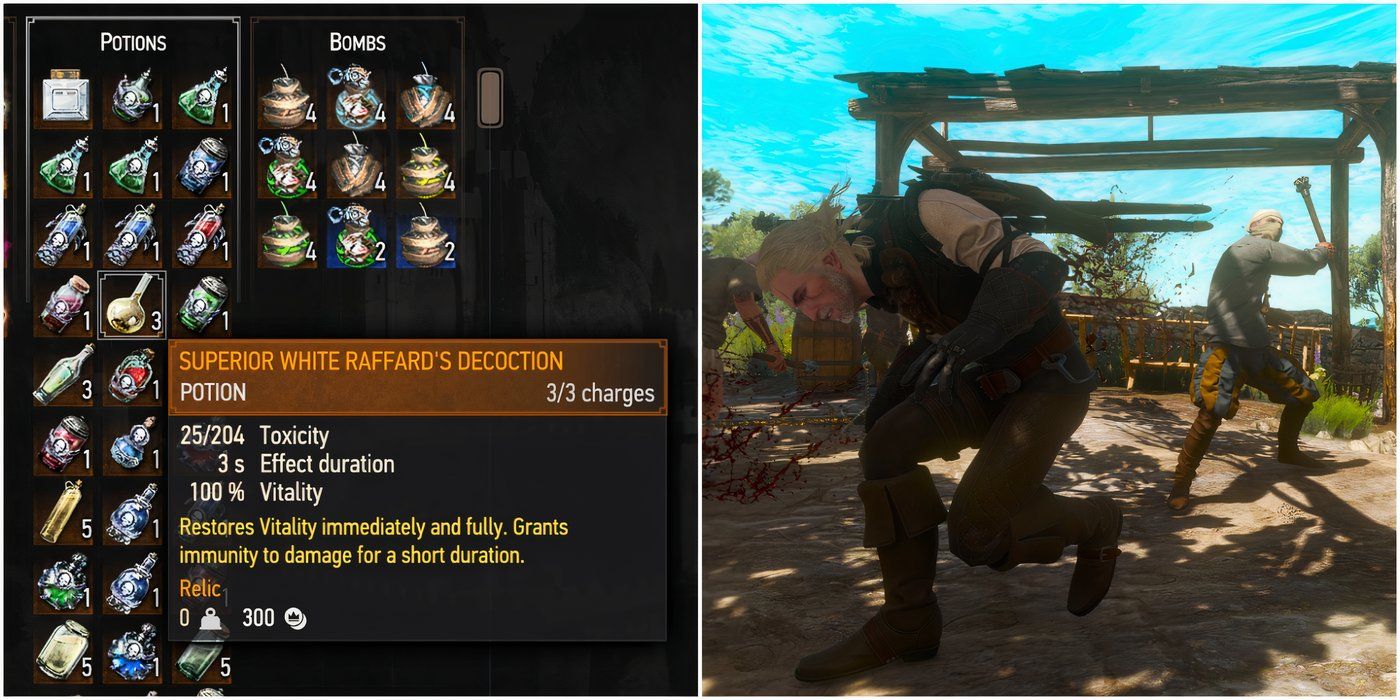 Essential Potions in The Witcher 3: Wild Hunt