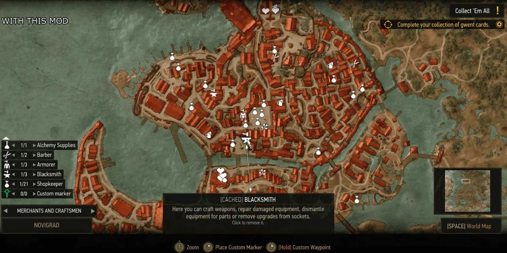 The Most Essentual Quality-of-Life Mods in The Witcher 3: Wild Hunt