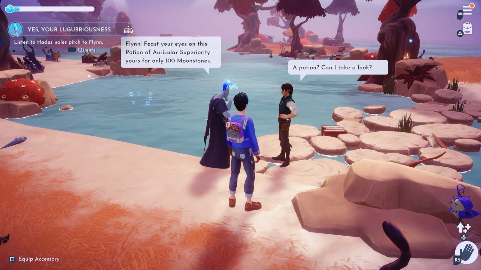 Yes, Your Lugubriousness Quest Guide in Disney Dreamlight Valley