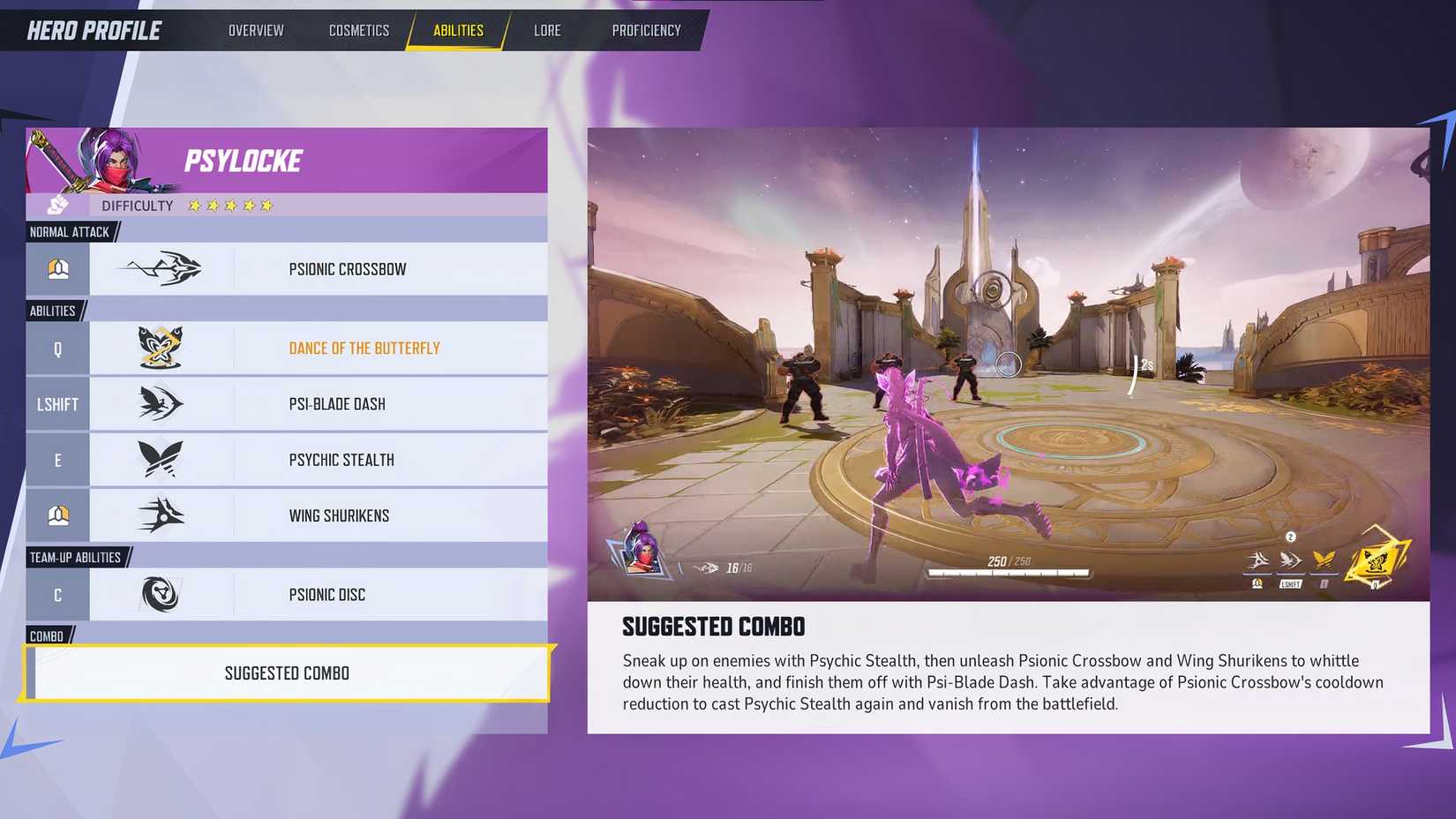 Psylocke Guide in Marvel Rivals