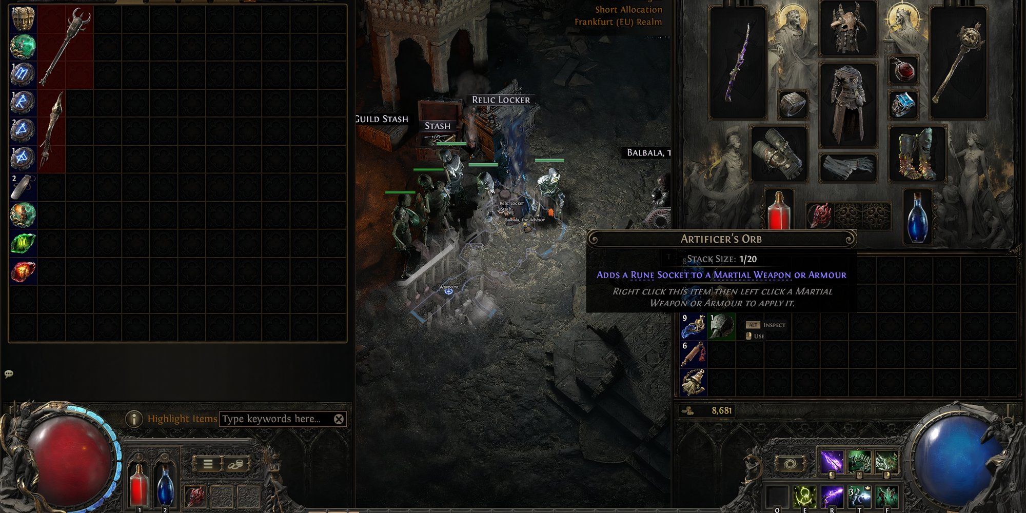 Where to Add Sockets to Gear in Path of Exile 2