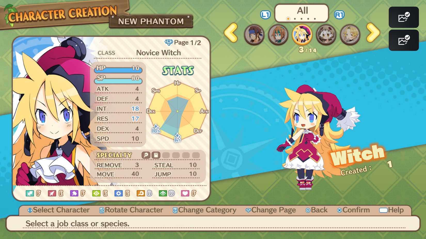 Phantom Brave: The Lost Hero: Witch Class Guide
