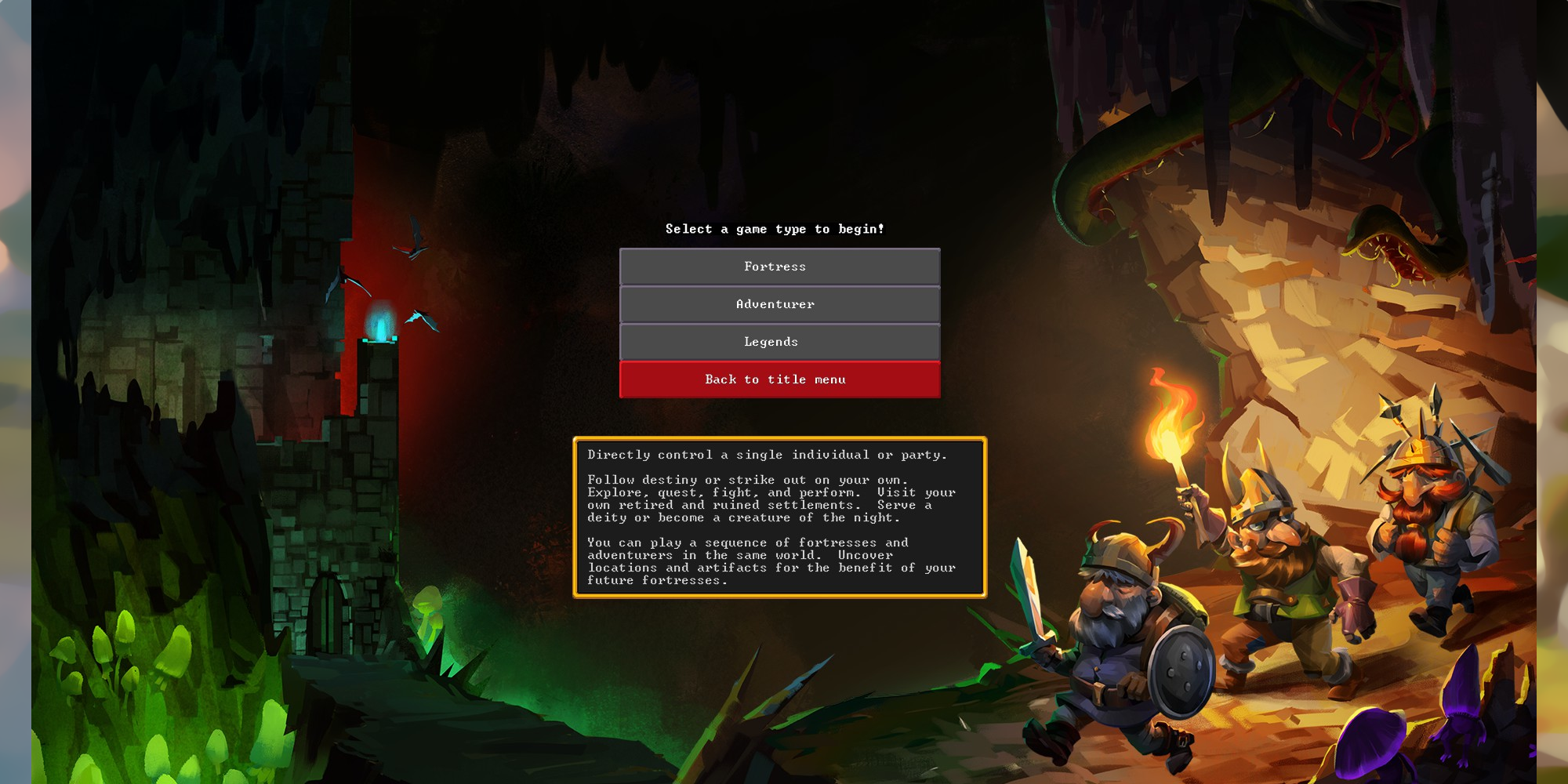 Adventurer Mode Beginner's Guide in Dwarf Fortress
