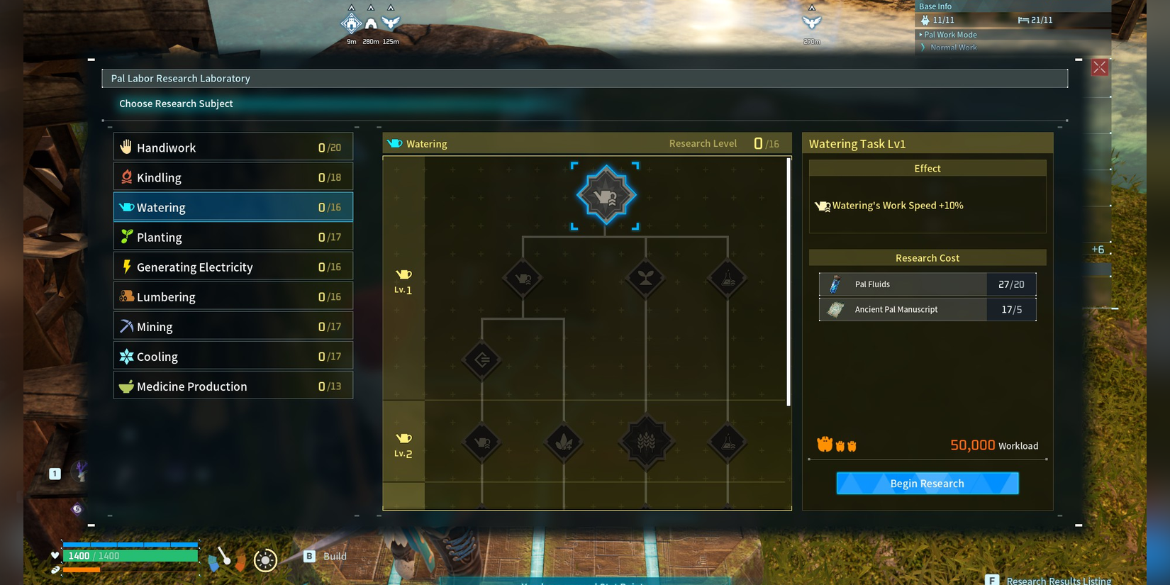 How to Use Pal Labor Research Laboratory in Palworld