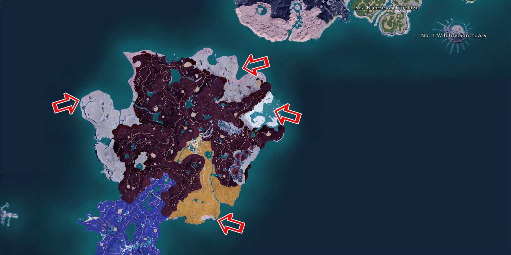 Were to Find Nightstar Sand in Palworld