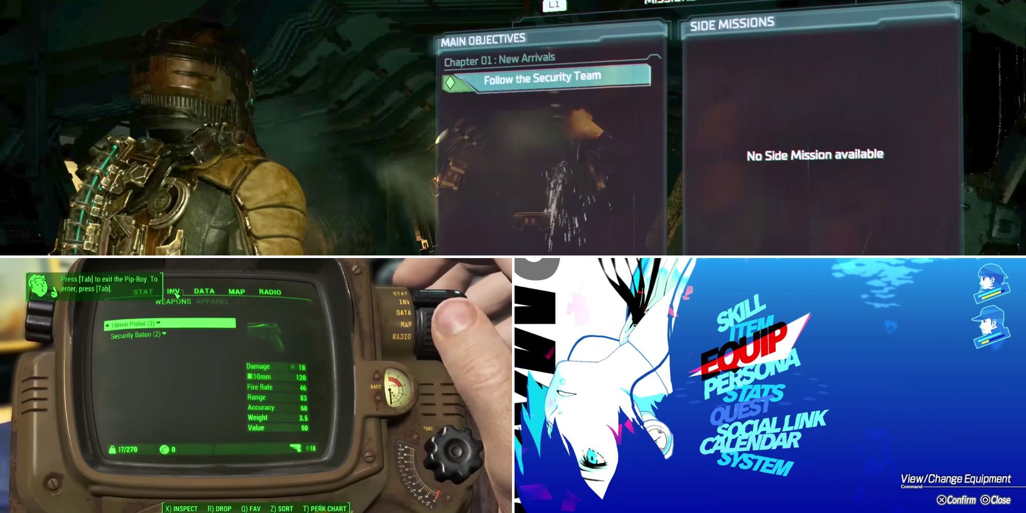 Best Video Game Menus