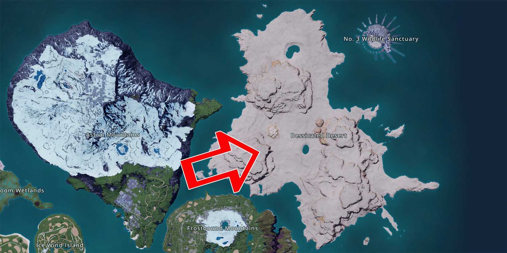 Were to Find Nightstar Sand in Palworld