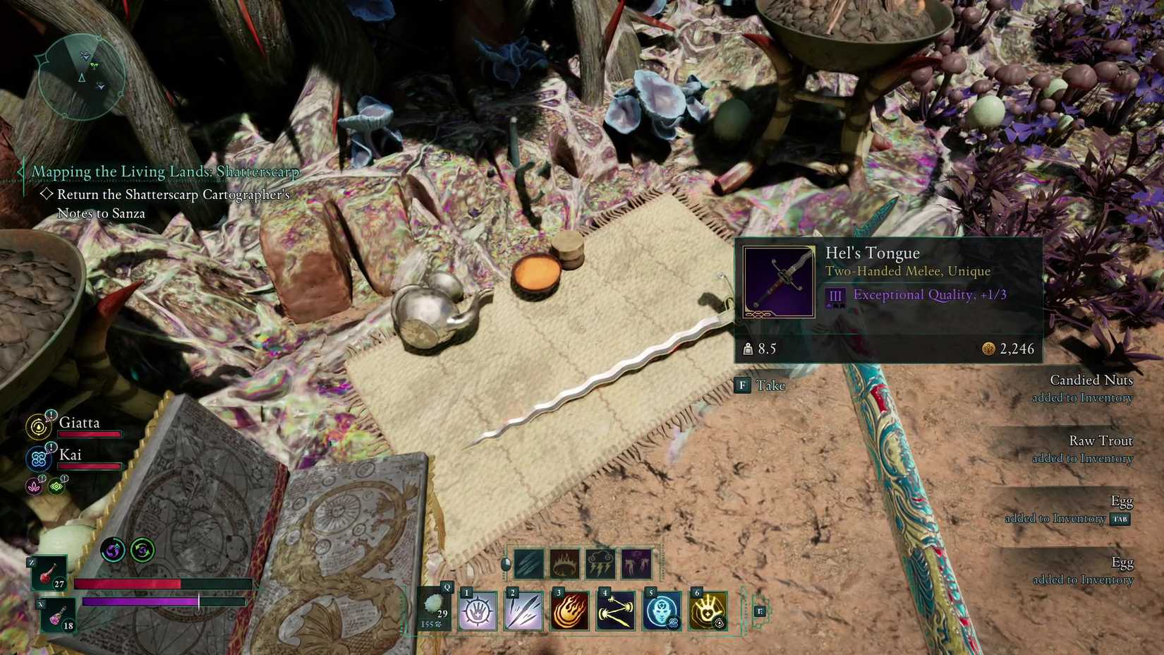 Best Sword for a Mage in Avowed