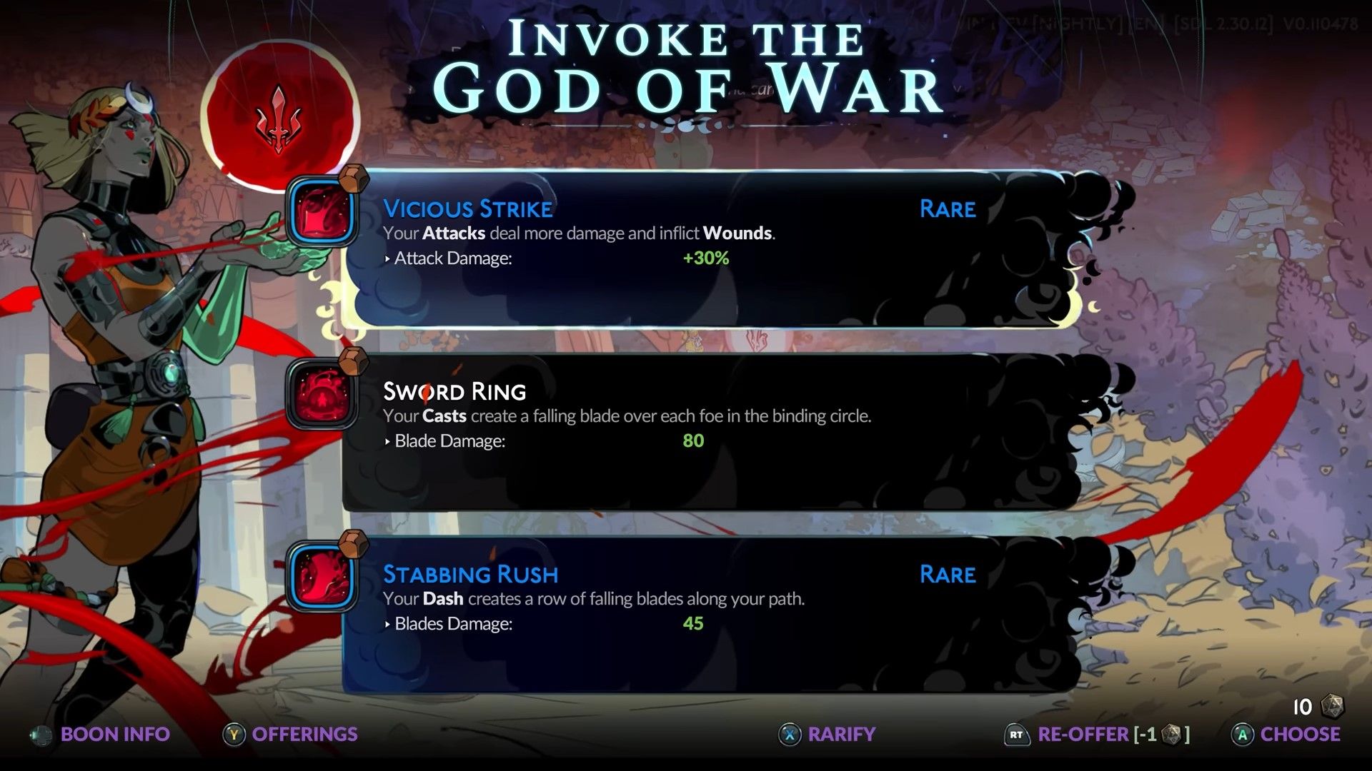 Hades 2 Warsong Update Now Available, Adds Final Confrontation to the Surface Route, More