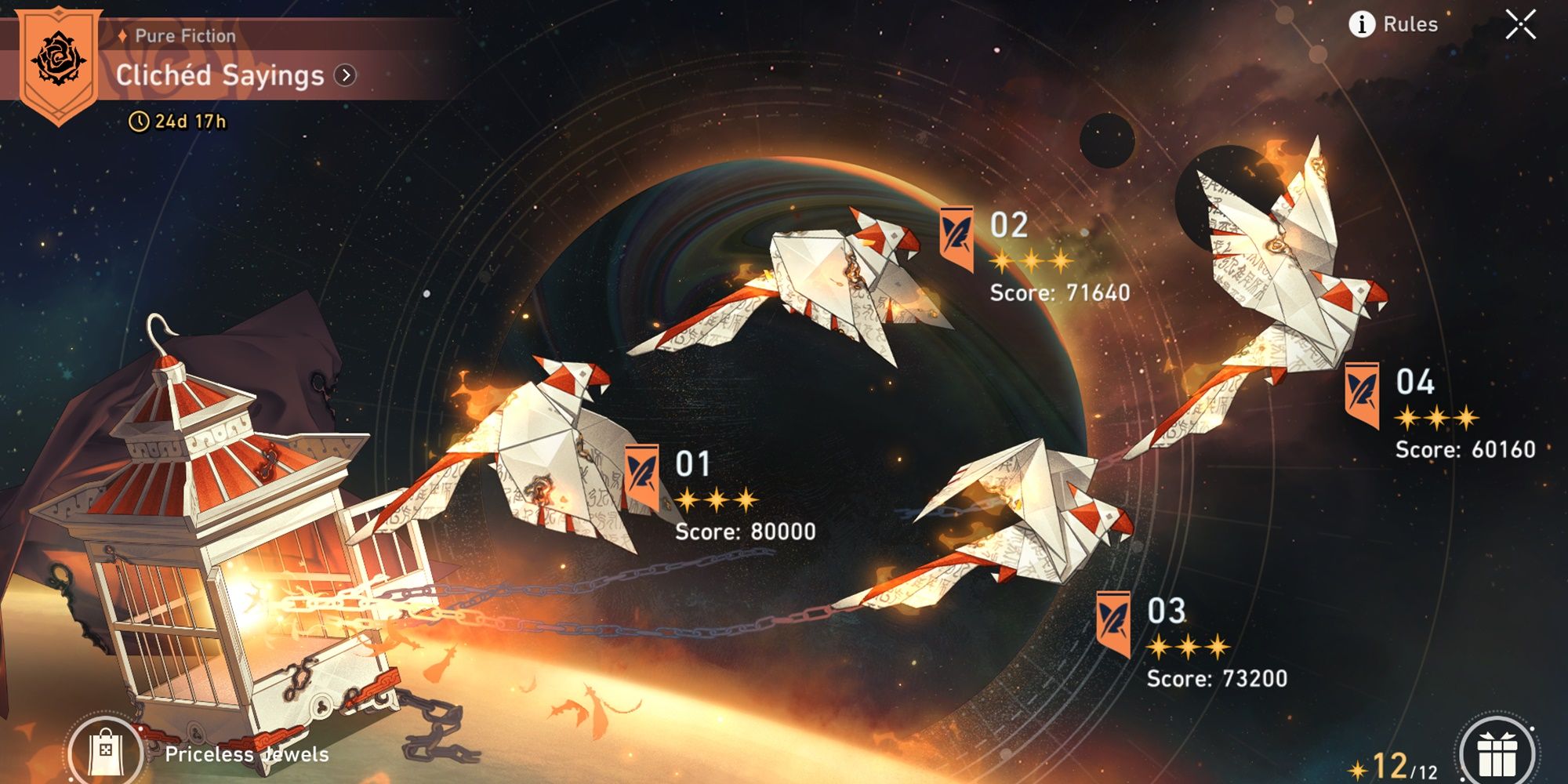 How to Complete the Pure Fiction Clichéd Sayings Mode in Honkai: Star Rail