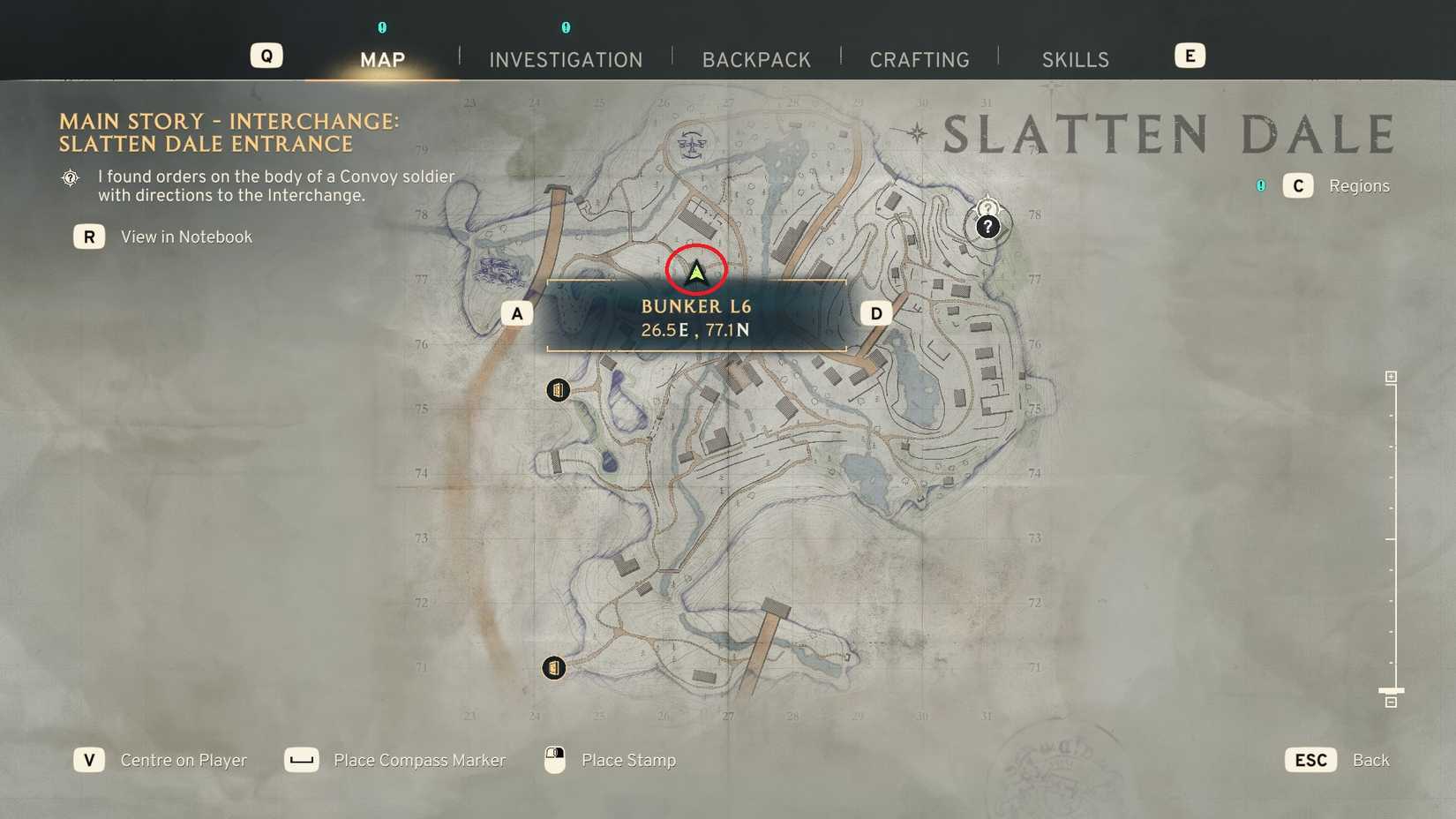 Bunker L6 Location in Atomfall