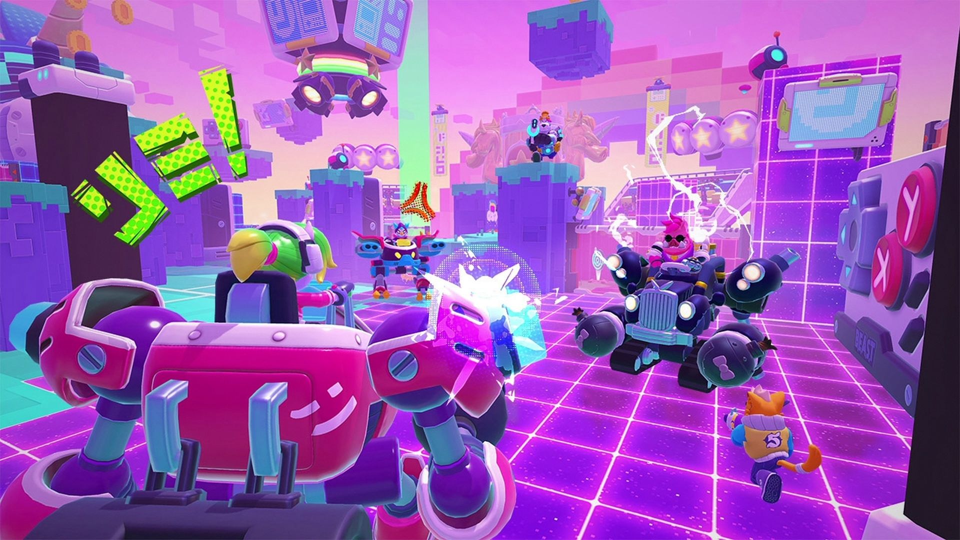 BEAST: Bio Exo Arena Suit Team is Unleashed on Switch