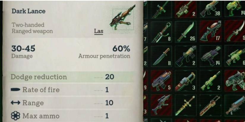 Best Weapons in Warhammer 40K: Rogue Trader