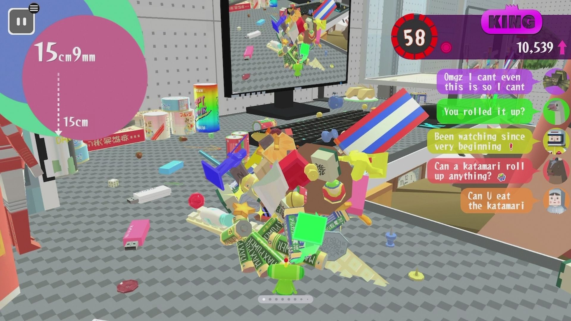 Katamari Damacy Rolling LIVE Brings Long-Running Series Back via Apple ...