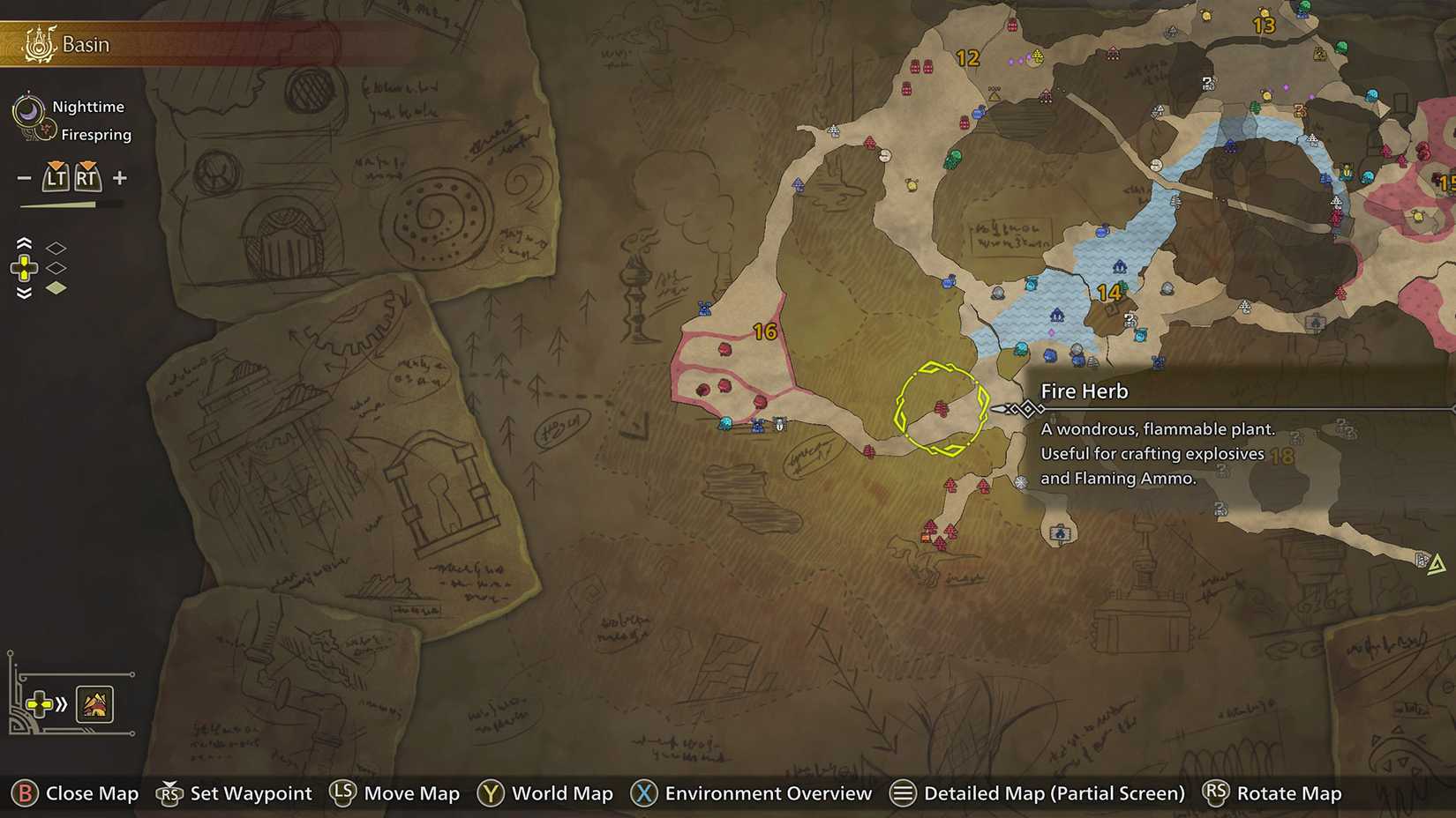 Fire Herb Locations in Monster Hunter Wilds