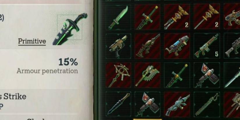 close combat weapons 40k