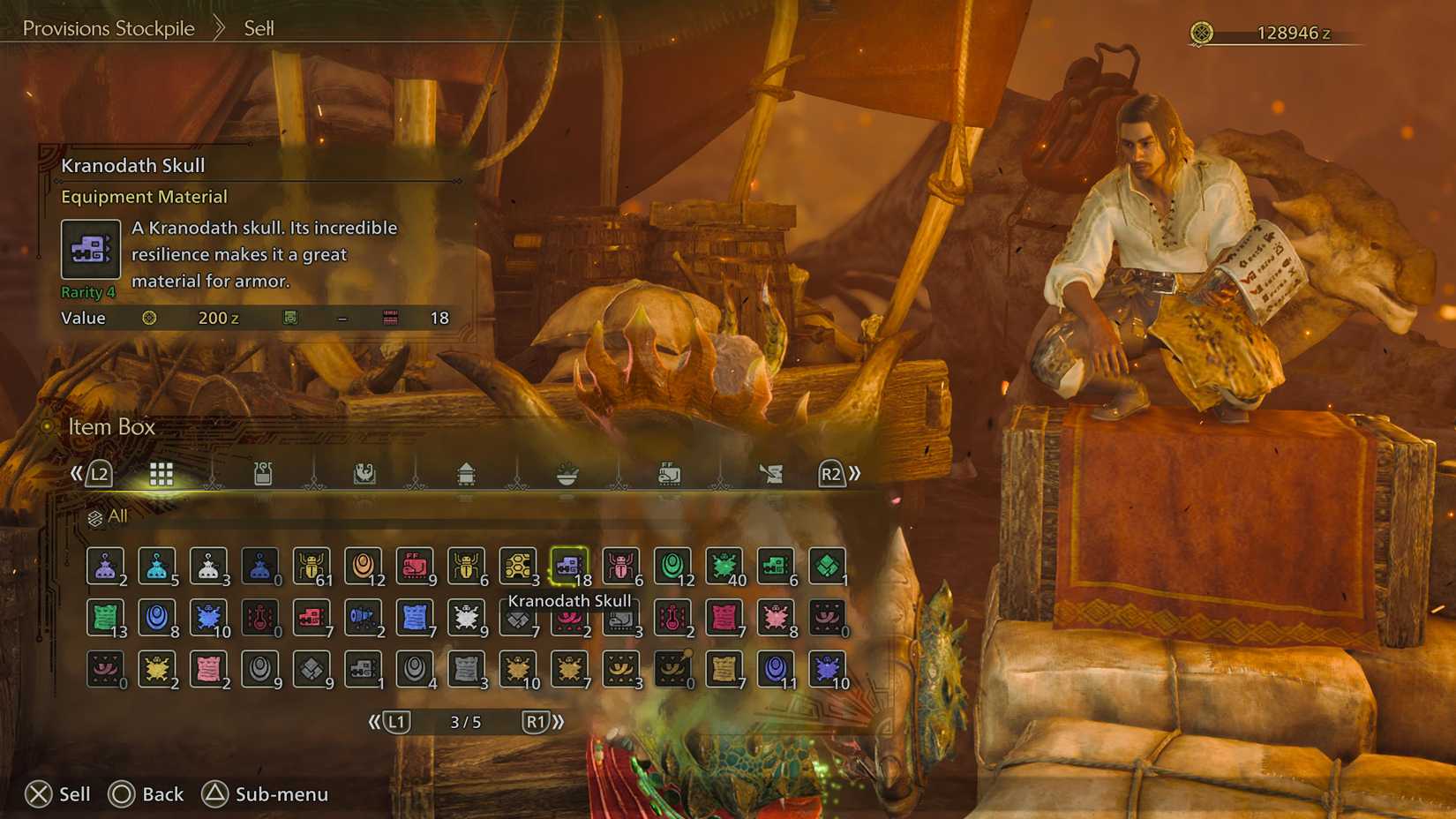 Kranodath Skull Location in Monster Hunter Wilds