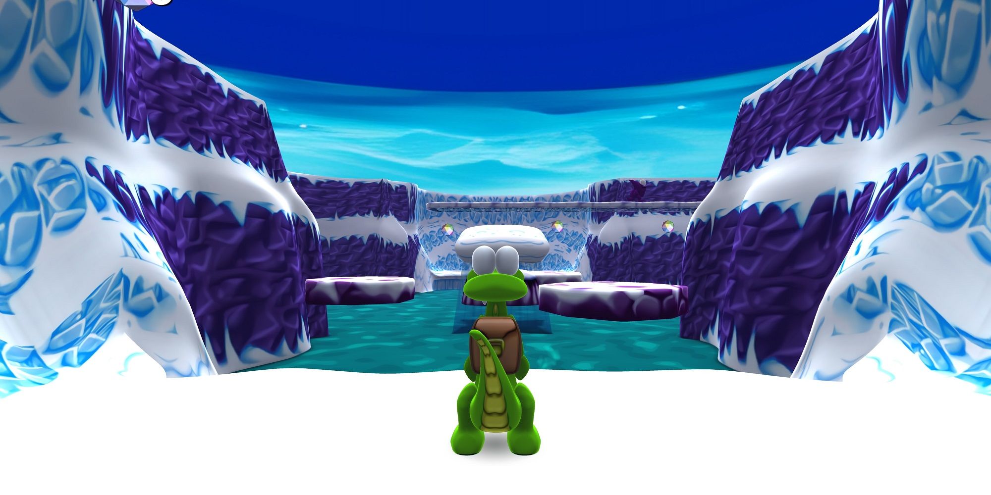 How to Complete Ice Island in Croc: Legend Of The Gobbos