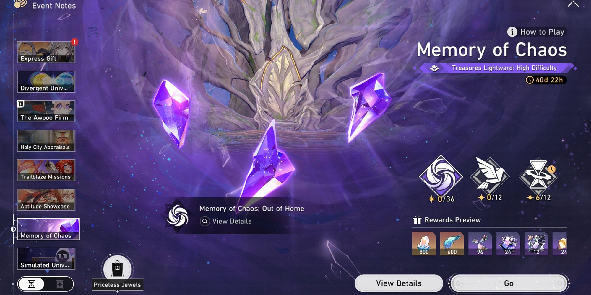 How to Complete Memory of Chaos Out of Home Mode in Honkai: Star Rail