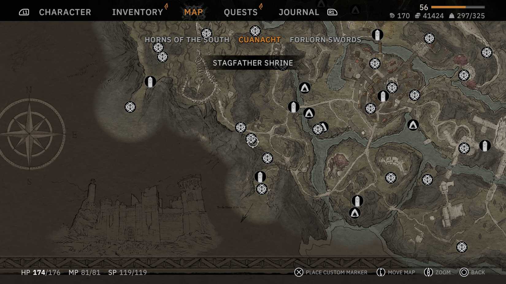Stagfather Location Guide in Tainted Grail: The Fall of Avalon