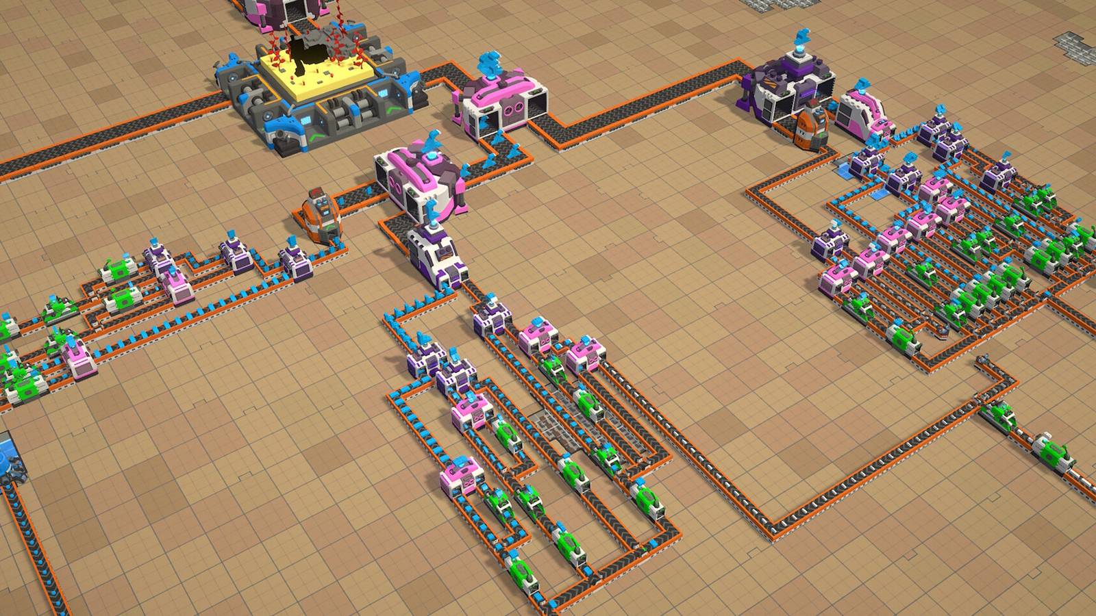 Chill Automation And Brick Building in Block Factory Demo