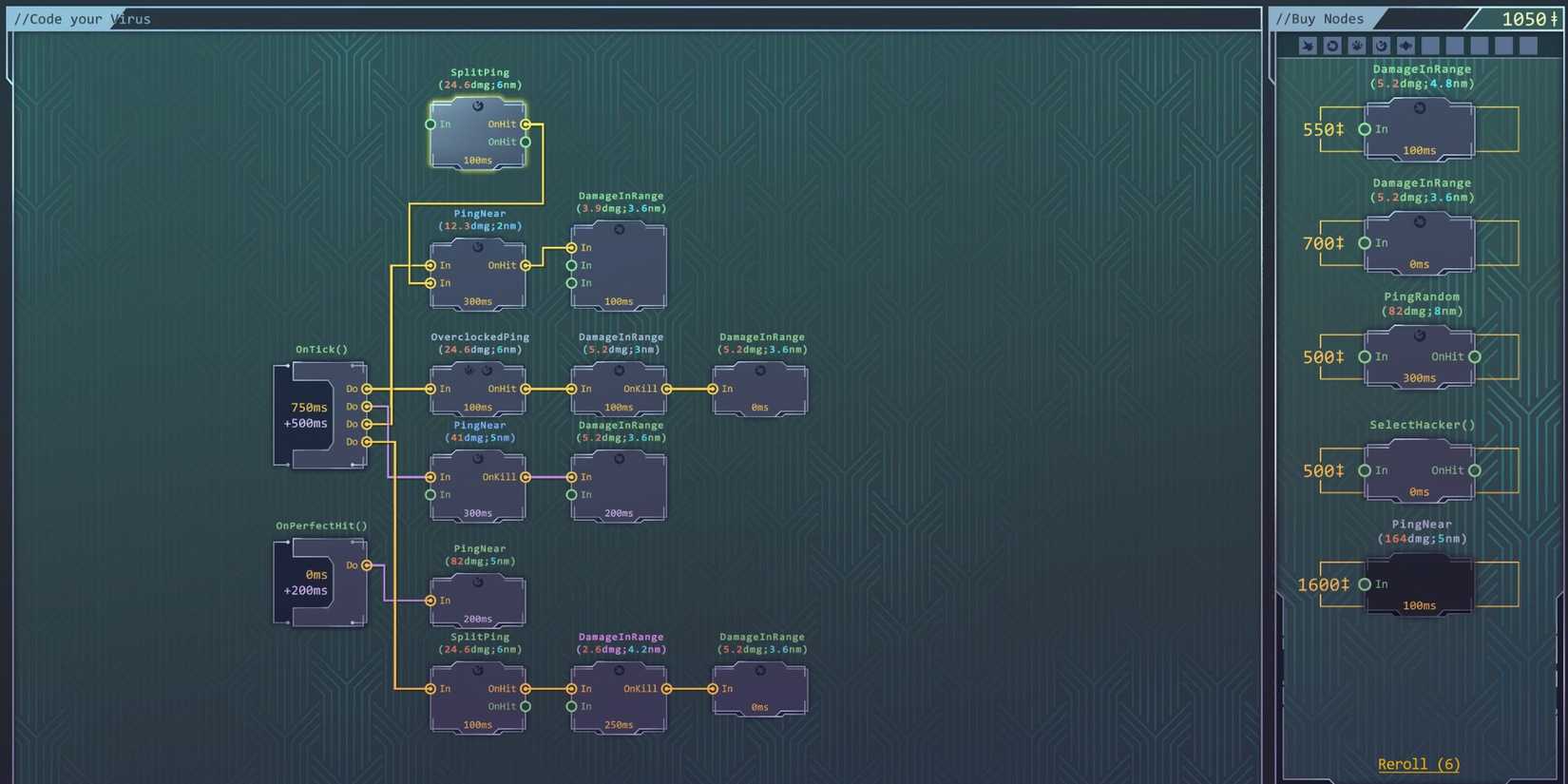 Net.Attack() Combines Coding with Bullet Action in New Roguelite