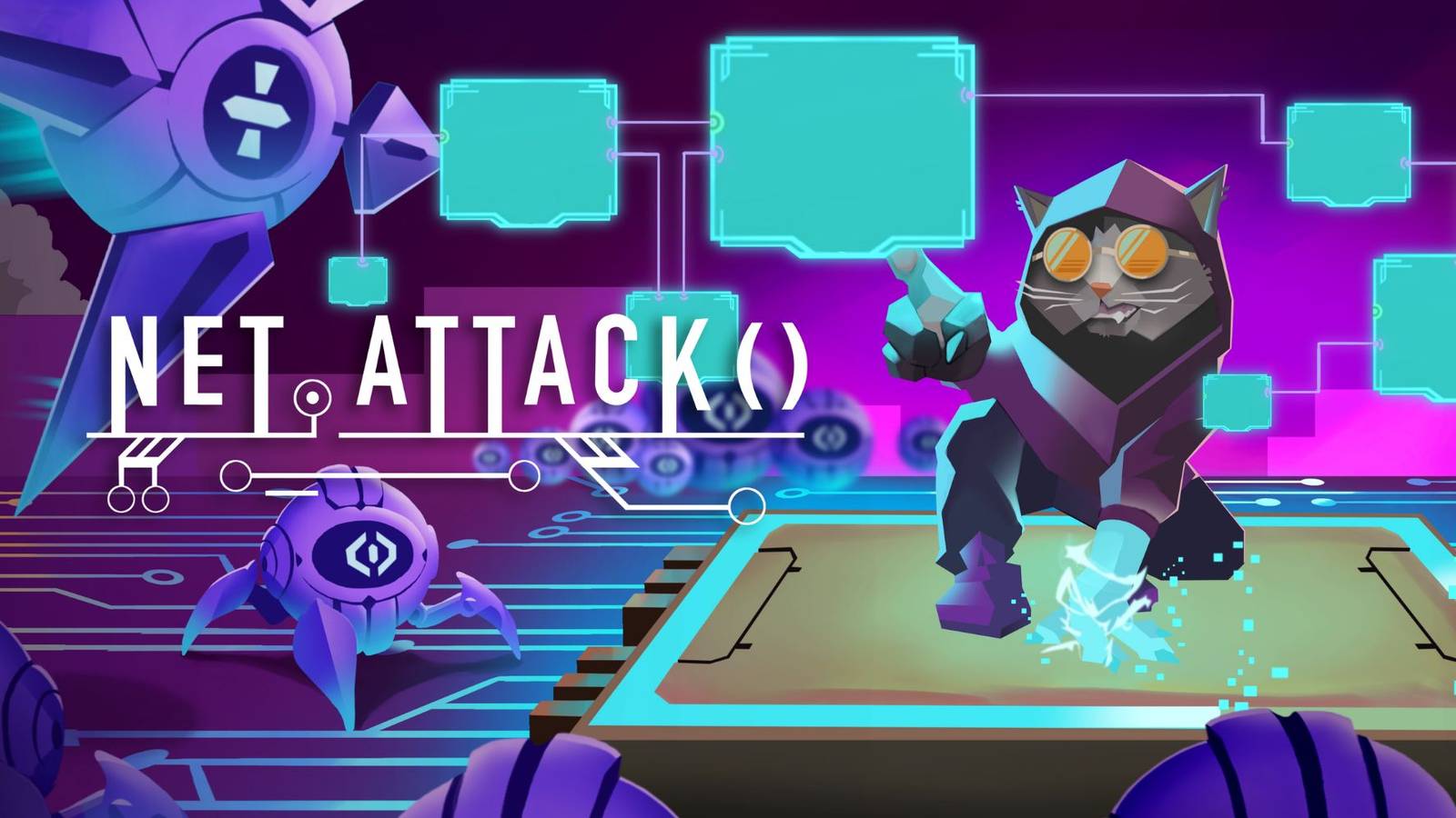 Net.Attack() Combines Coding with Bullet Action in New Roguelite