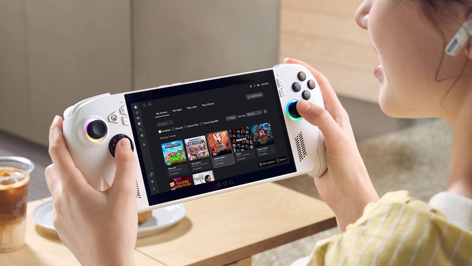 Microsoft Reveals the ROG Xbox Ally Handheld Device