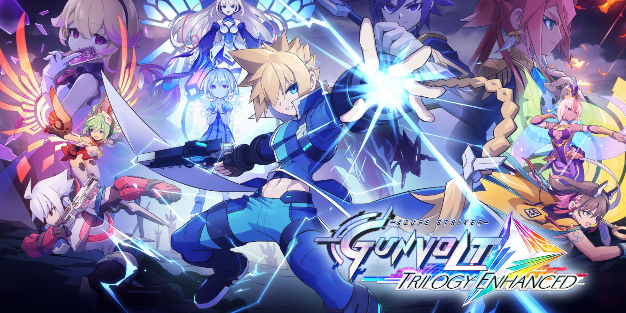 Azure Striker Gunvolt Trilogy Enhanced Comes to PC, PS5, Switch July 24