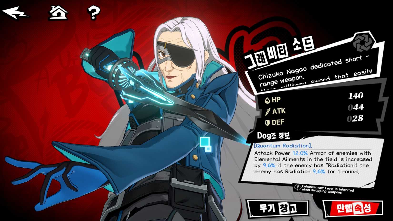 Best Vino (Chizuko Nagao) Build in Persona 5: The Phantom X