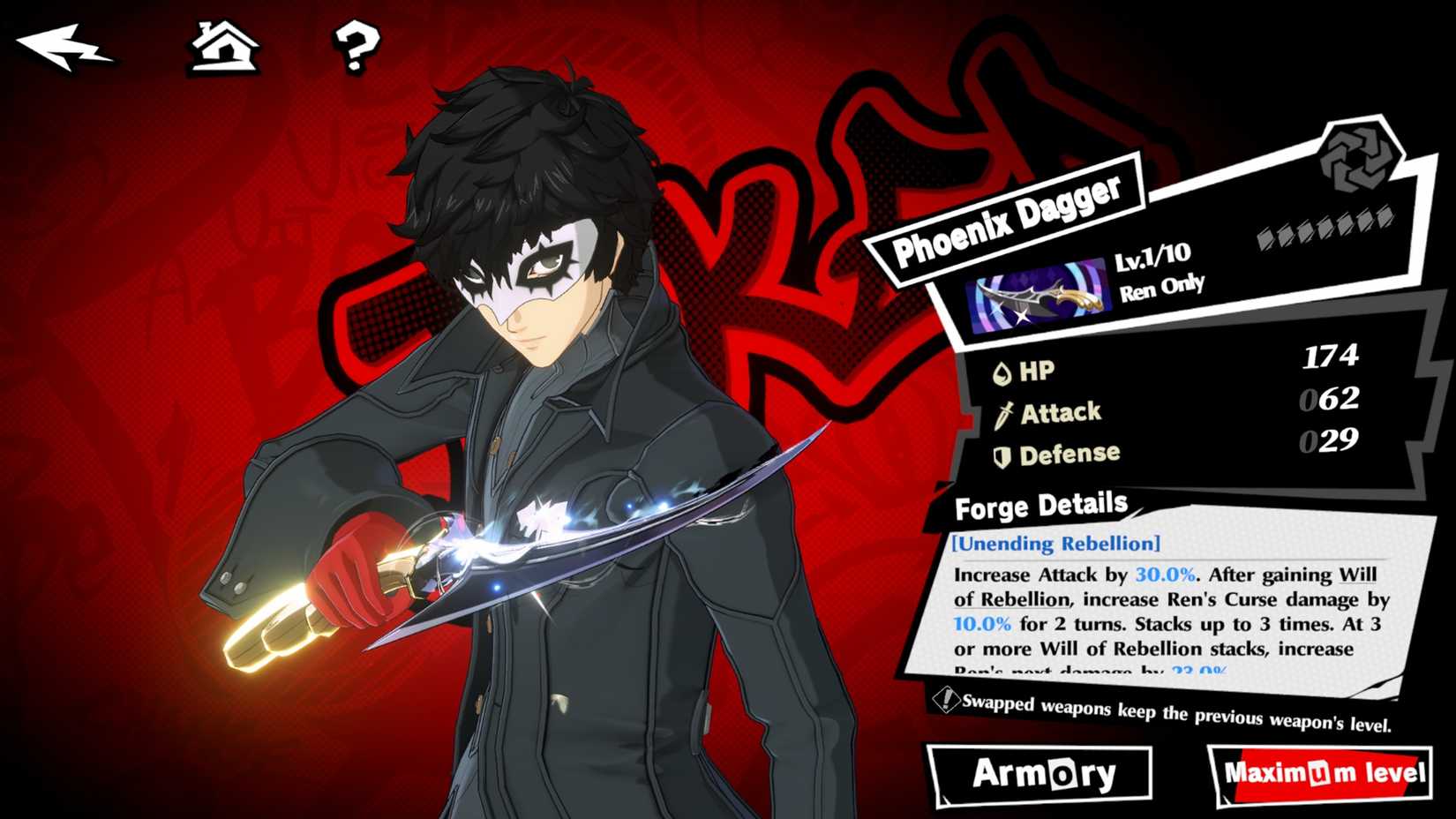 Best Joker (Ren Amamiya) Build in Persona 5: The Phantom X
