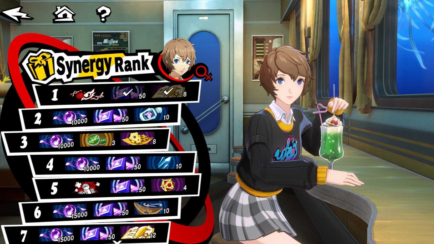 Every Motoha Arai (Closer) Synergy Ability, Dialogue Choice, Gift in ...