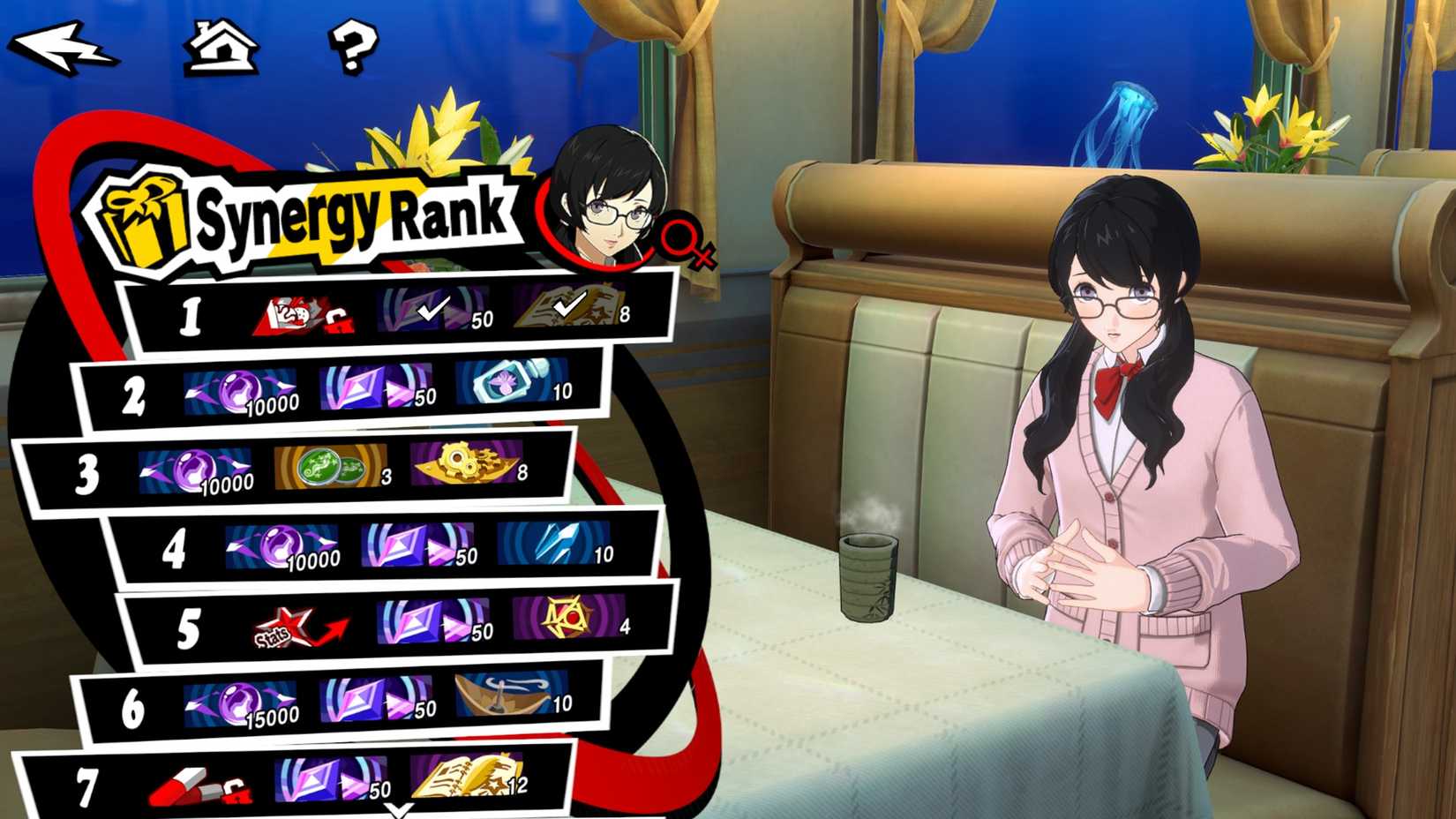 Every Tomoko Noge (Moko) Synergy Ability, Dialogue Choices, Gifts in ...