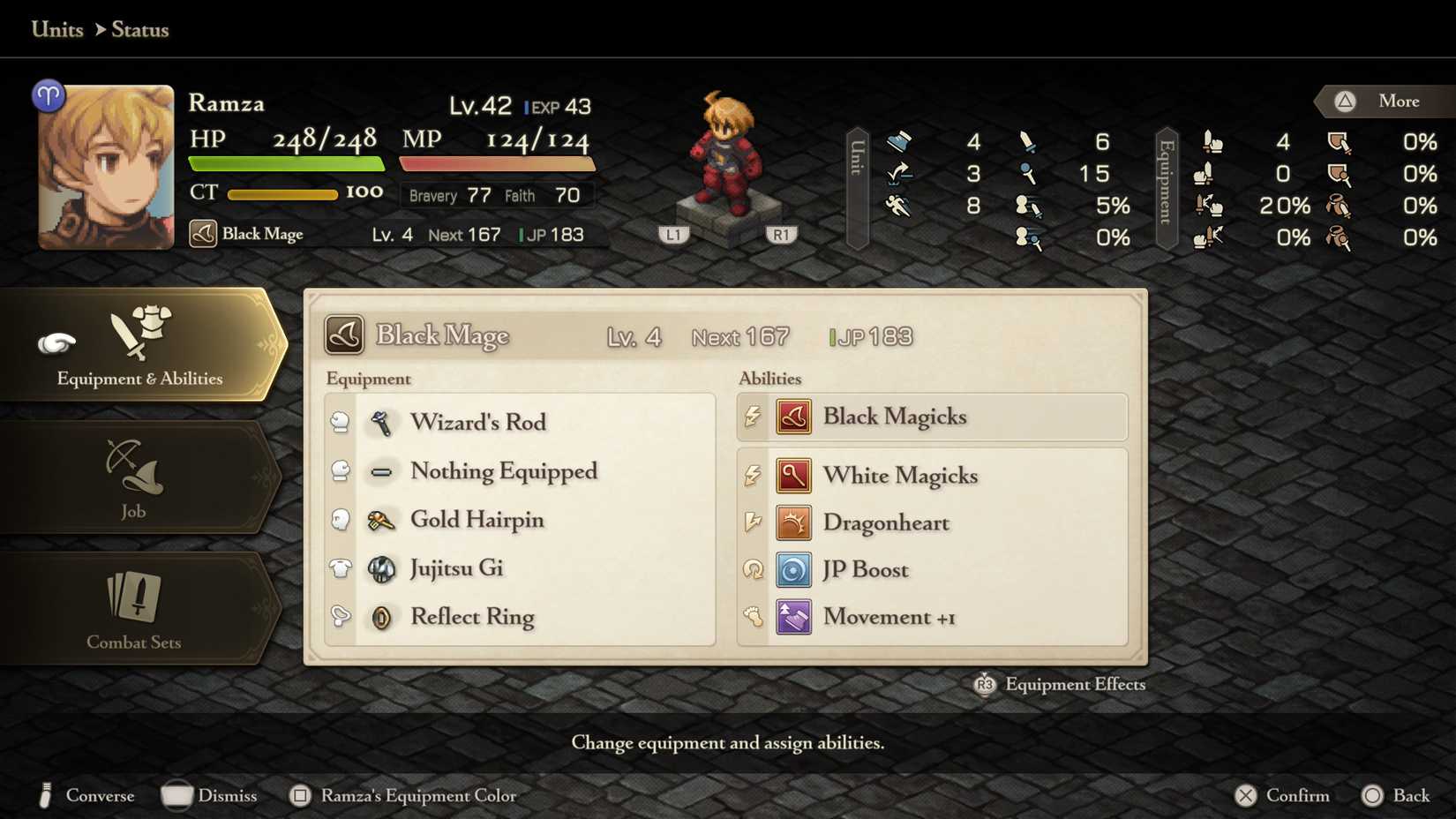 Best Jobs for Ramza in Final Fantasy Tactics - The Ivalice Chronicles
