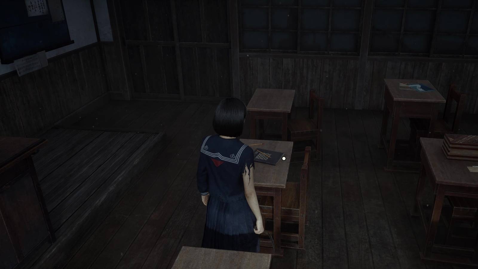 Middle School Classroom Box Puzzle Solution in Silent Hill f
