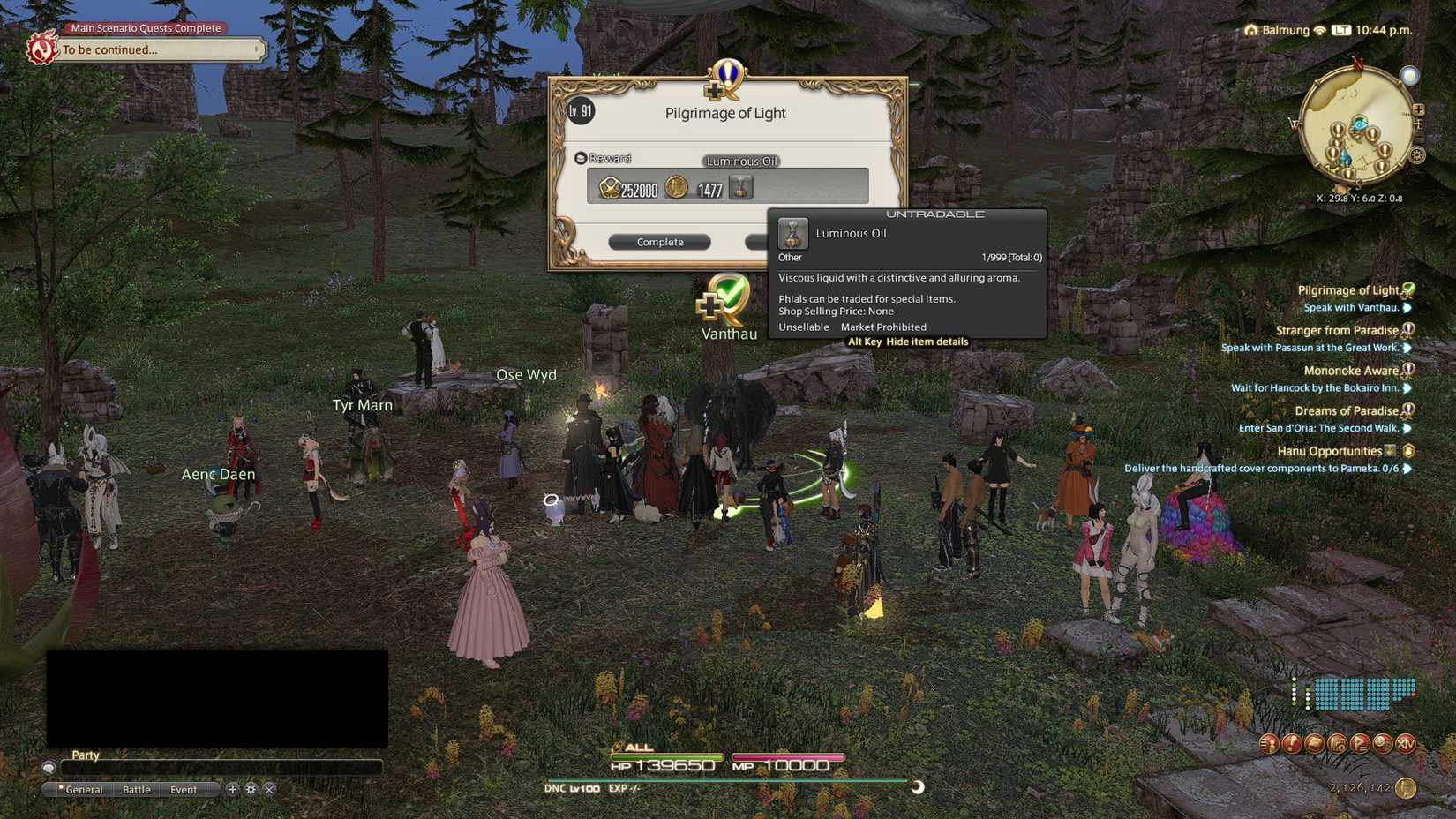 Where to Find Luminous Oil in FFXIV Dawntrail