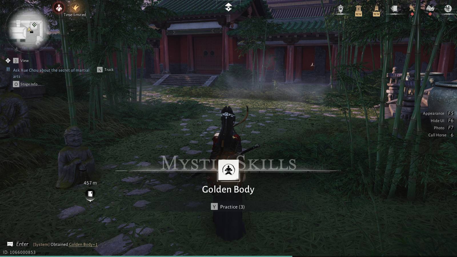 Where to Get the Golden Body Mystic Skill in Where Winds Meet